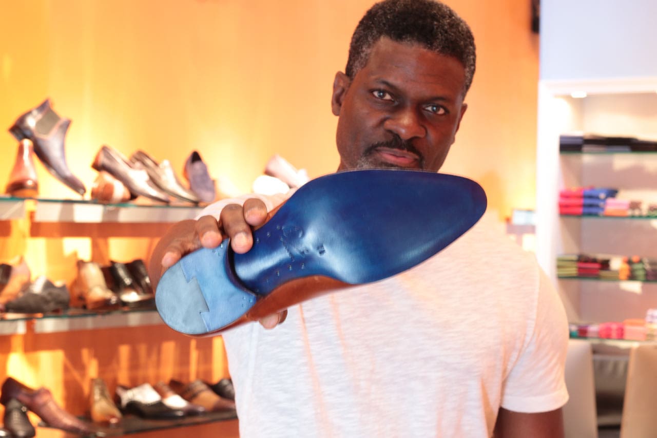 Steve Jamison - Blue Sole Shoes